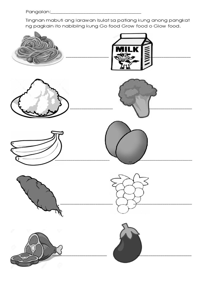3 Pangkat NG Pagkain | PDF