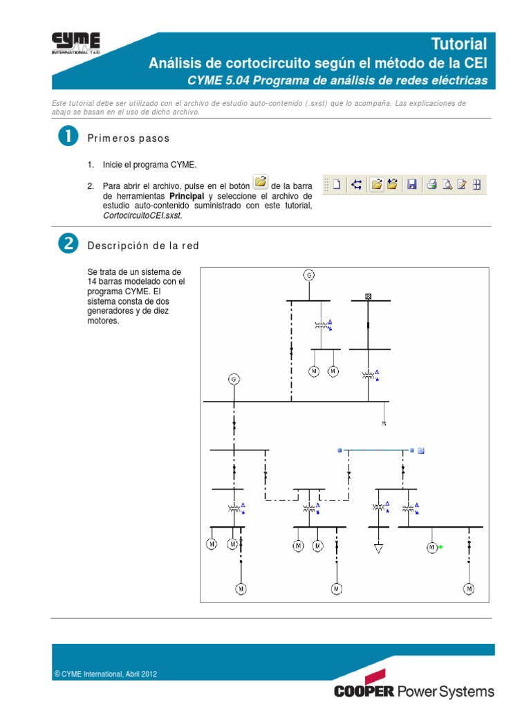 Corto Circuito | PDF | Corriente eléctrica | Simulación