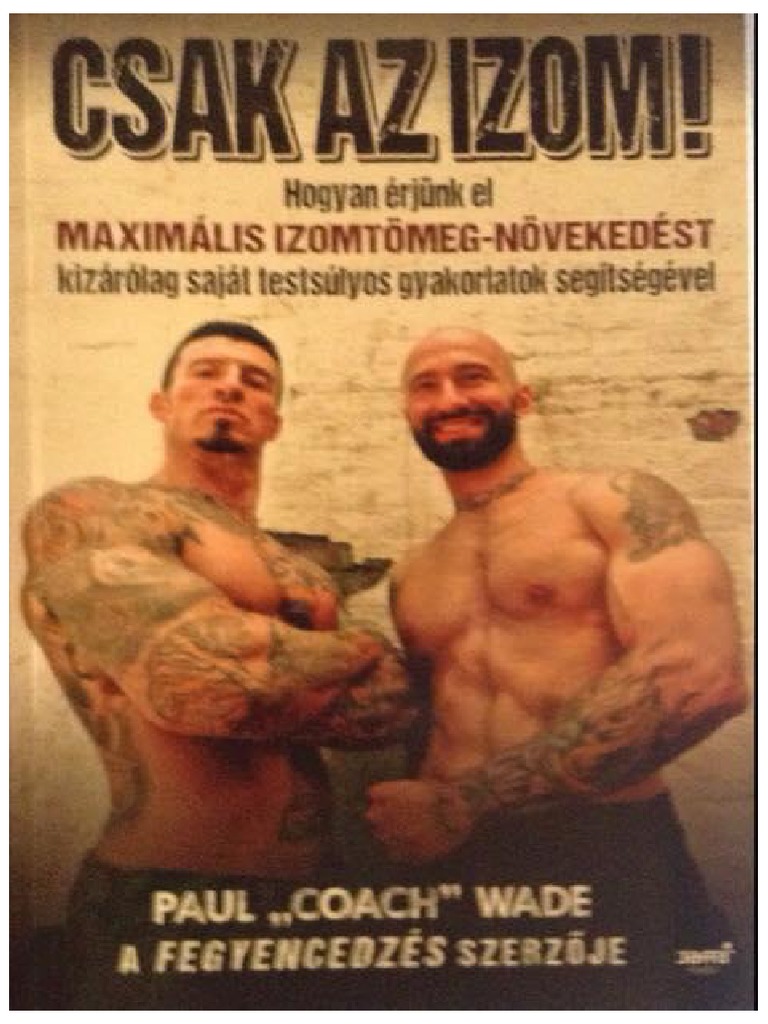 Paul Wade - Csak Az Izom! PDF | PDF
