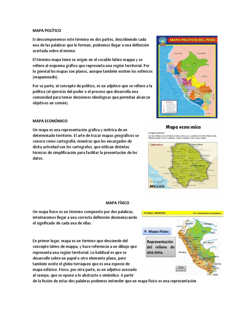 Mapa Político | PDF | Mapa | Geomática
