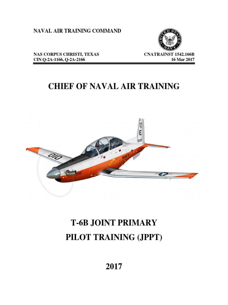 T-6B Joint Primary Pilot Training Syllabus | PDF | Instrument Flight ...