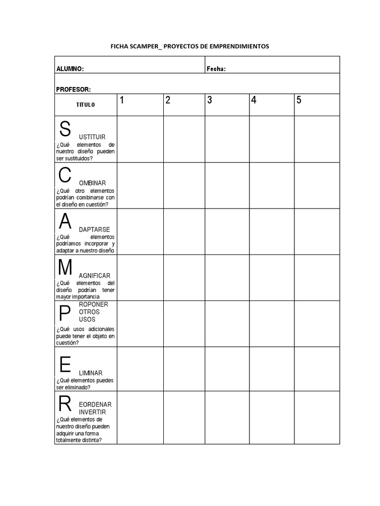 Scamper | PDF