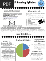 Syllabus Long Version 18-19 | PDF | Homework | Reading (Process)