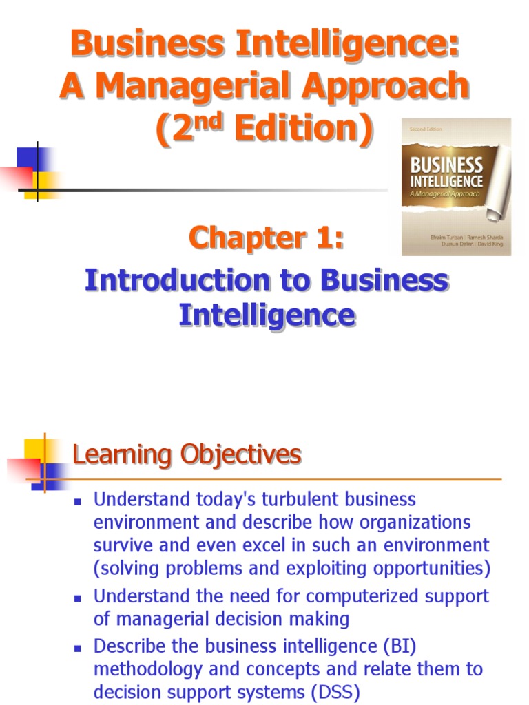 Business Intelligence: A Managerial Approach (2 Edition) | PDF ...
