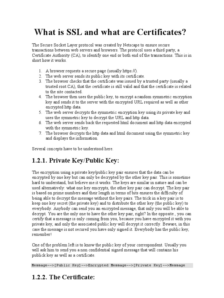 An In-Depth Explanation of How SSL Certificates Work to Ensure Secure ...