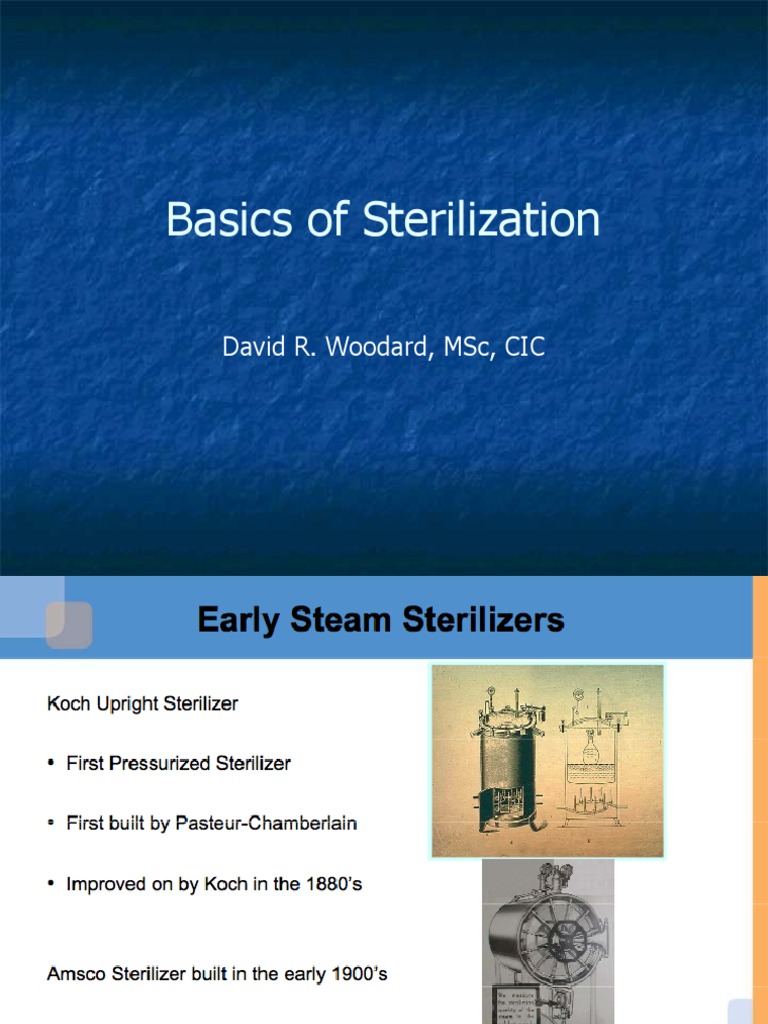 Basics of Sterilization 2 | PDF | Sterilization (Microbiology) | Infection Control