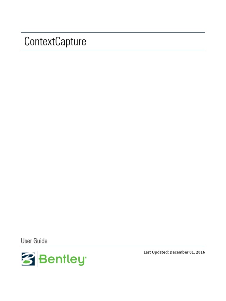 Context Capture | PDF | 3 D Computer Graphics | Texture Mapping