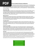 Football For Dummies | PDF | Gridiron Football | American Football