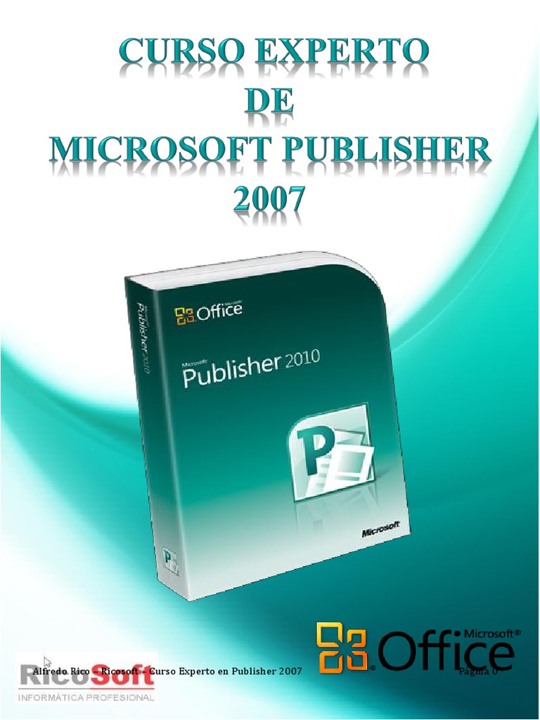 Manual Microsoft Publisher 2007 | PDF | Ventana (informática) | Archivo de computadora