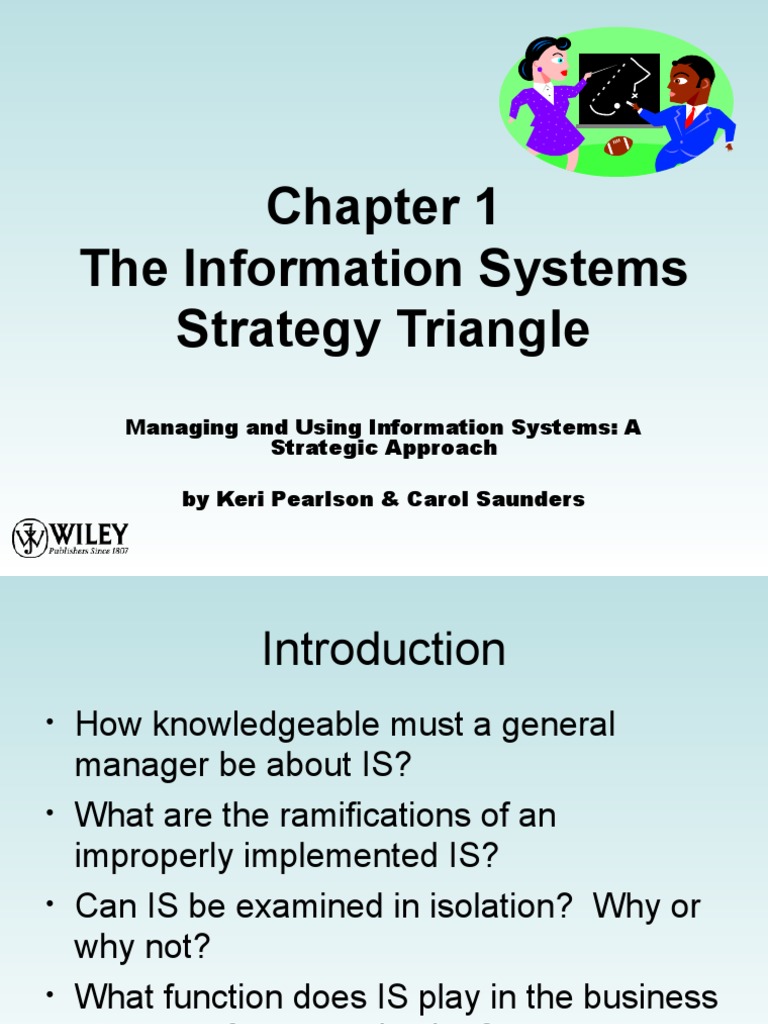 The Information Systems Strategy Triangle | PDF | Competitive Advantage ...