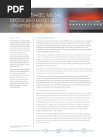 Mx301 Universal Routing Platform Datasheet | PDF | Computer Network | Router (Computing)