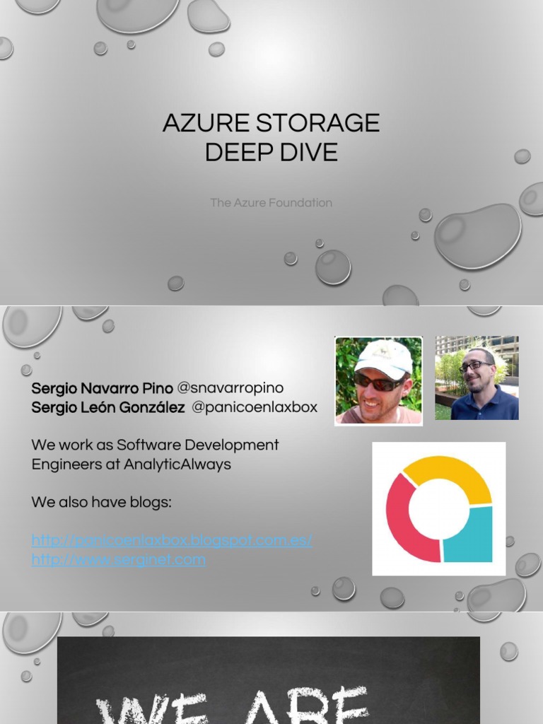 Azure Storage Deep Dive | PDF | Microsoft Azure | Replication (Computing)