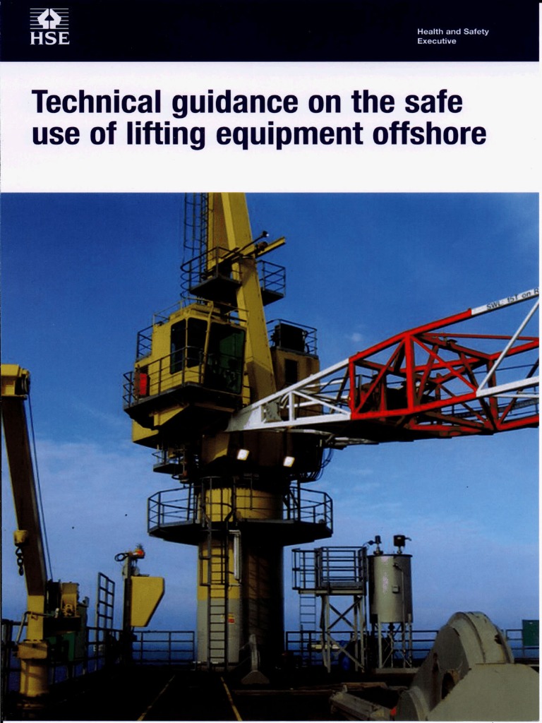 Hse Lifting Gear Offshore PDF | PDF | Crane (Machine) | Corrosion