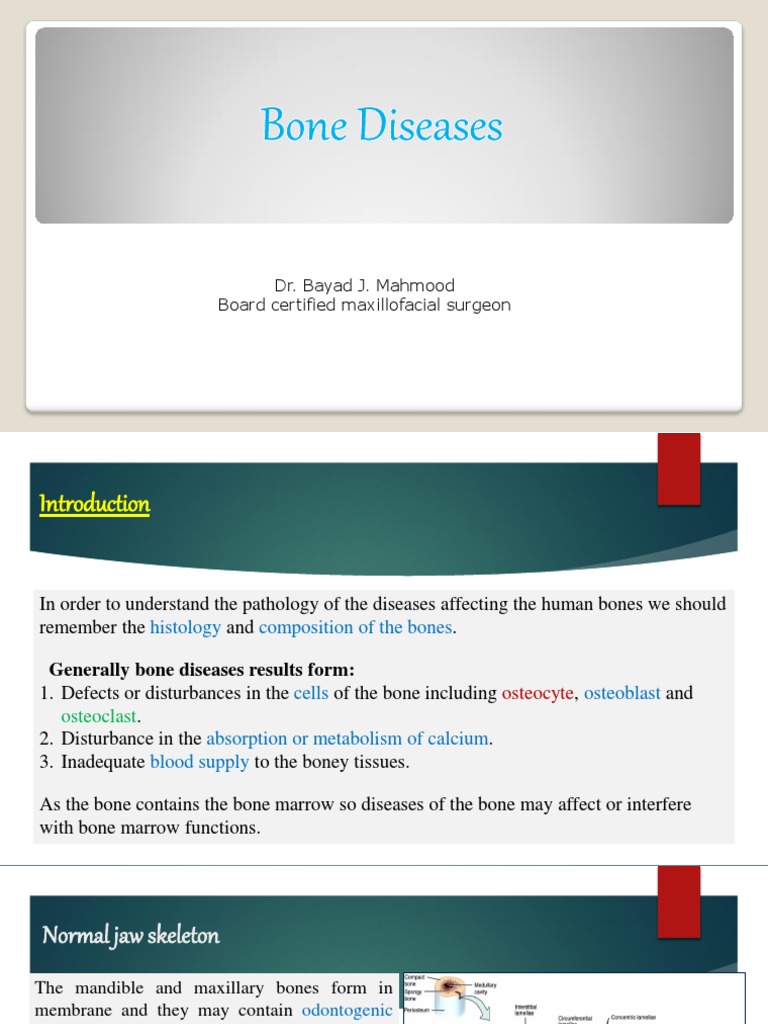 Bone Disease 1 | PDF | Bone | Medical Specialties