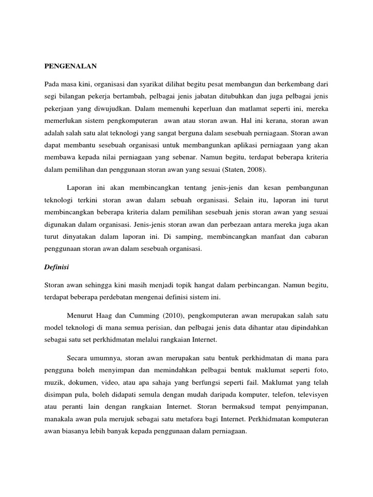 Full Essay - Cloud Storage | PDF