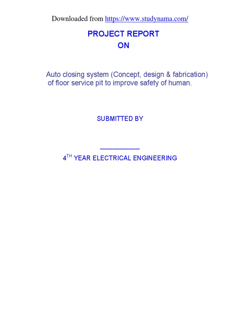 Maruti - Shop Floor Safety - Electrical Engg. (EE) Summer Industrial ...
