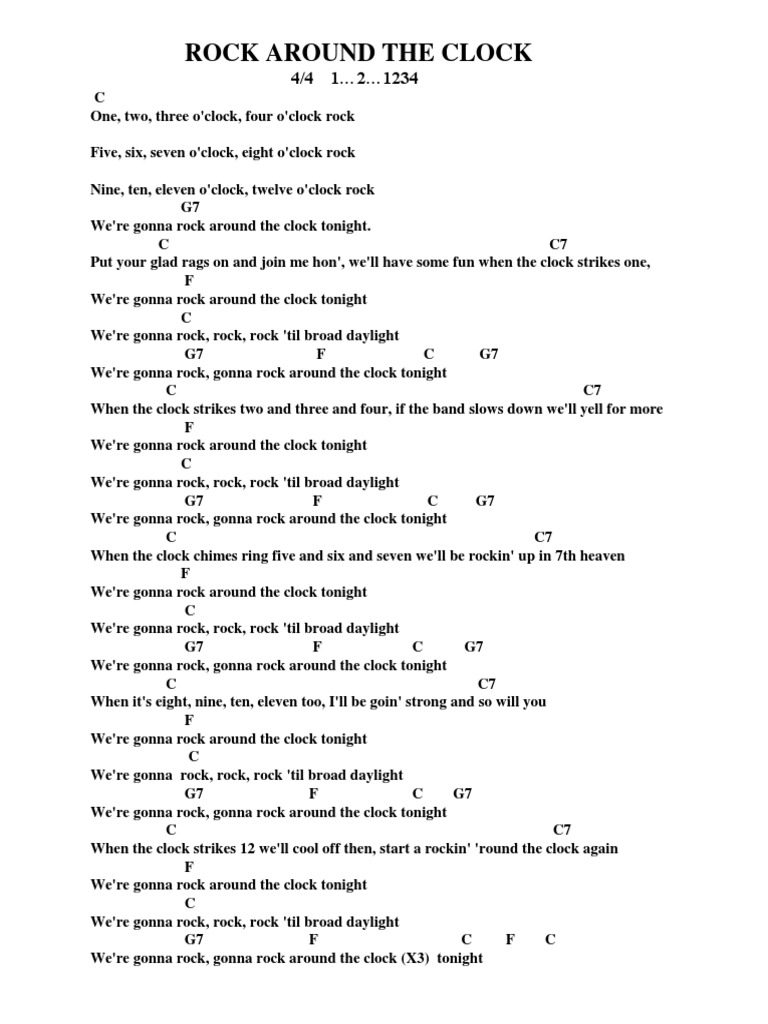 Rock Around The Clock | PDF