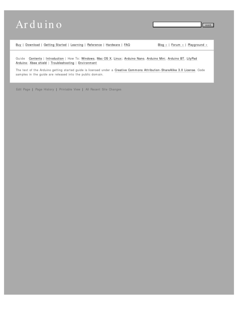 Arduino - Guide | PDF | Arduino | Usb