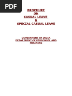 SCL For Employees With Disability | PDF | Government Of India ...