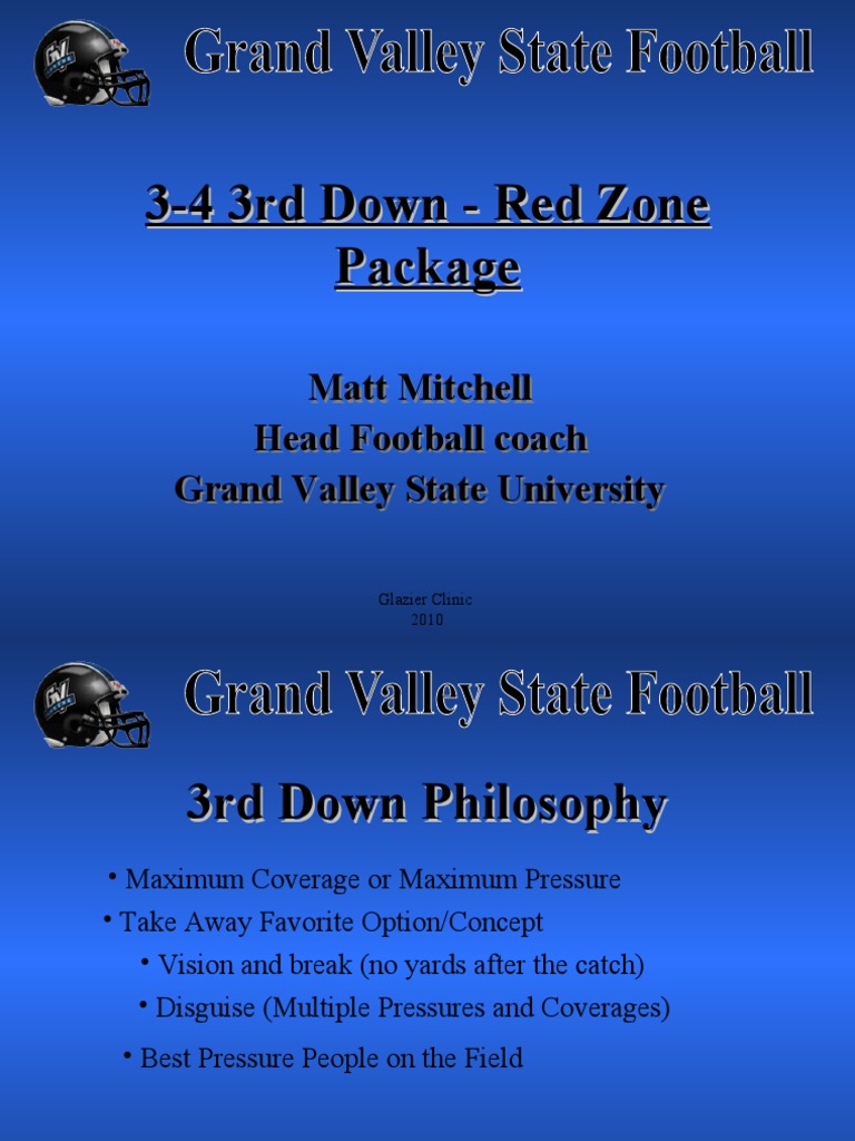 3rd Down-Red Zone | PDF | American Football
