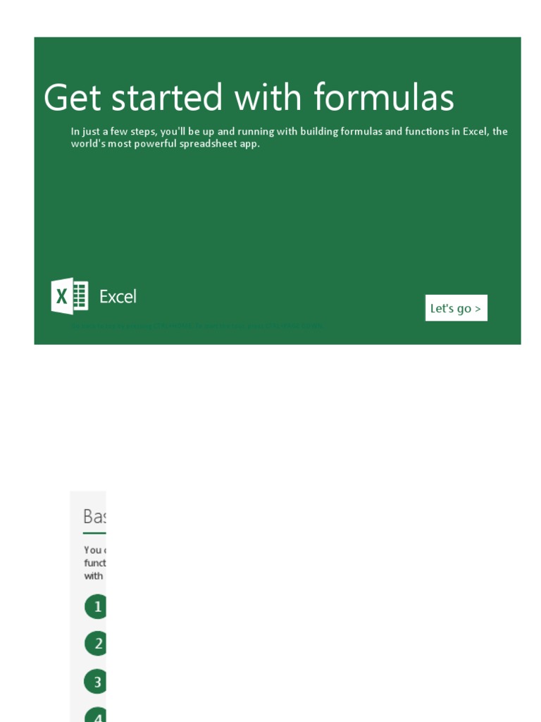 Formulae Tutorials | PDF | Spreadsheet | Formula