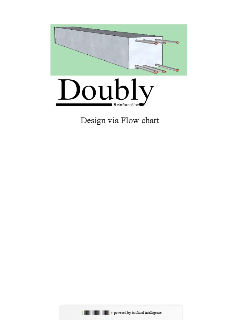 Flow Chart For Doubly Reinforced Beam Design | PDF