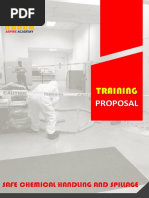 Chemical Spillage Training 2024 | PDF | Safety | Workplace