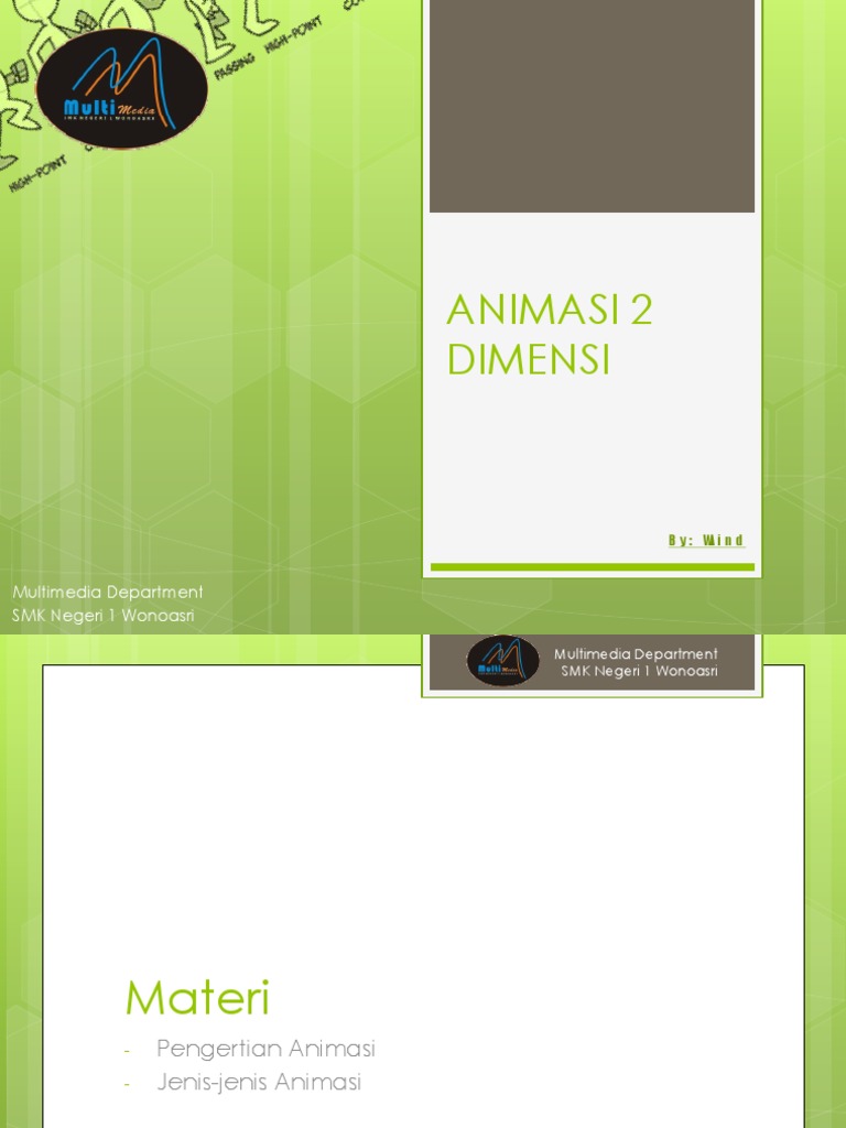 Animasi 1 Jenis Animasi | PDF