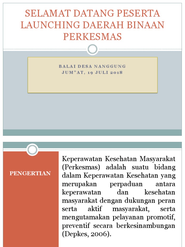 PERKESMAS | PDF