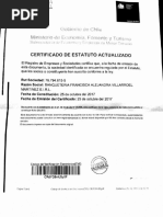 Formulario 3239: Modificación de Giro SII | PDF | Sociedad | Impuestos