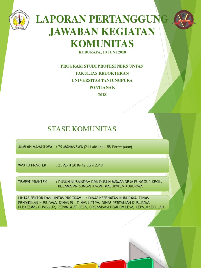 Laporan Pertanggung Jawaban Kegiatan Komunitas | PDF