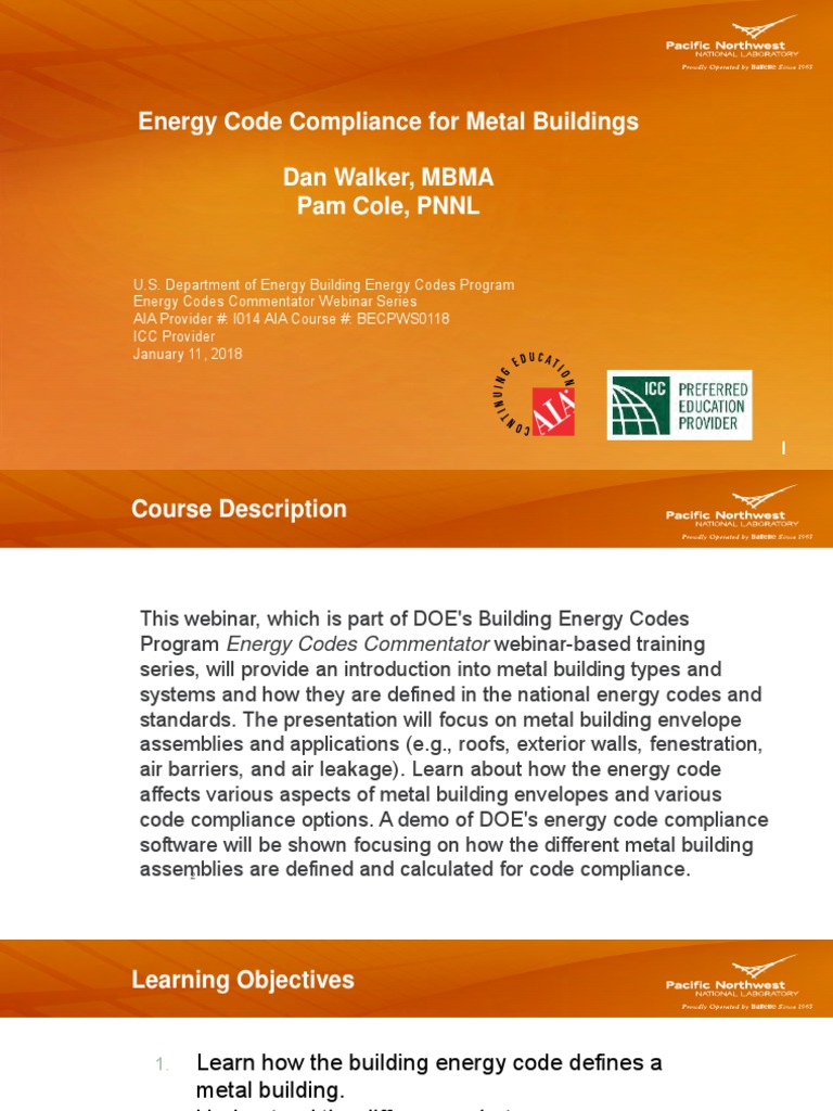 Energy Code Compliance for Metal Buildings | PDF | Building Insulation ...