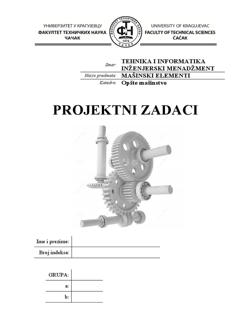 Projektni Zadatak | PDF