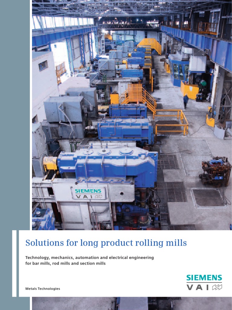 LR Solutions For Long Product Rolling Mill (En) | PDF | Rolling ...
