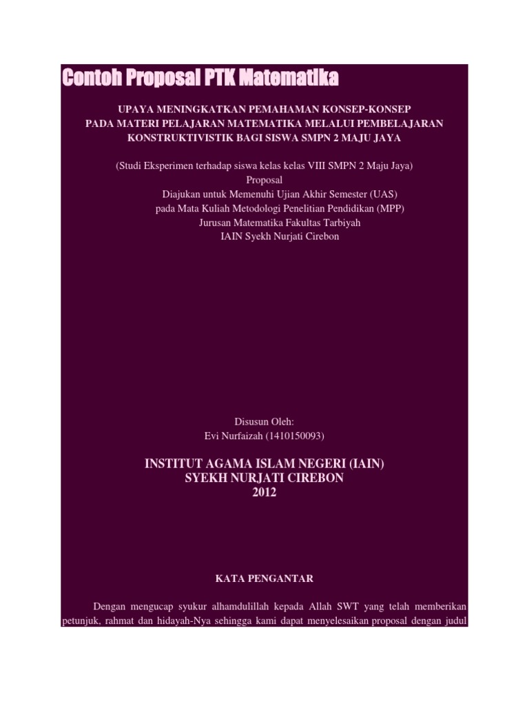 Meningkatkan Pemahaman Matematika Konstruktivistik | PDF