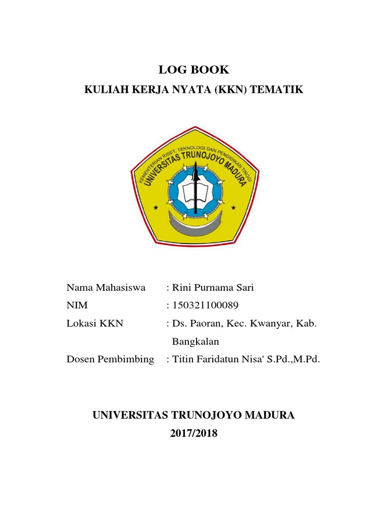 Log Book KKN Tematik Bangkalan | PDF | Kajian Bahasa Asing | Agama ...