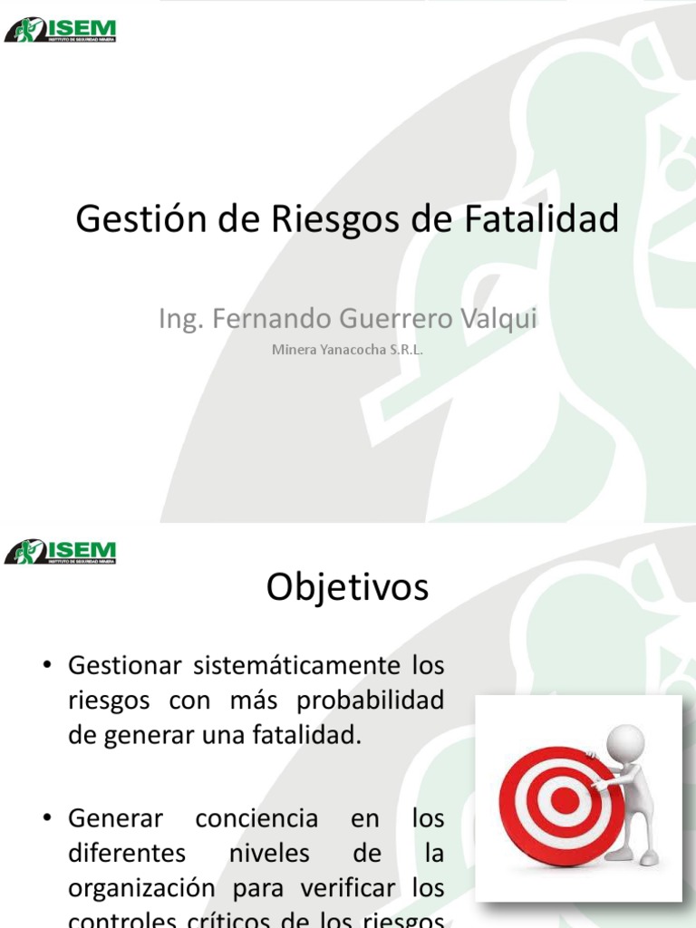 Gestión de Riesgos de Fatalidad PDF | PDF | Naturaleza