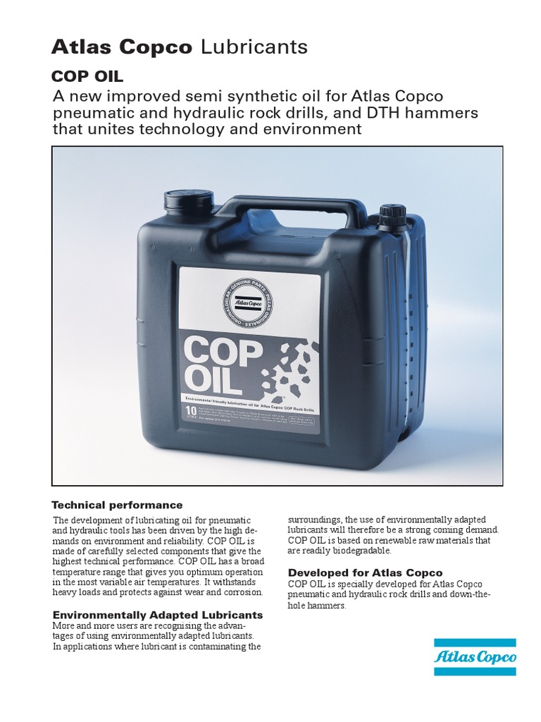 Cop Oil | PDF | Lubricant | Wear