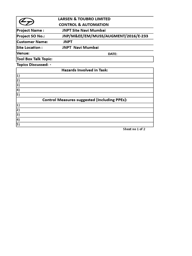 TBT P1 | PDF | Technology & Engineering