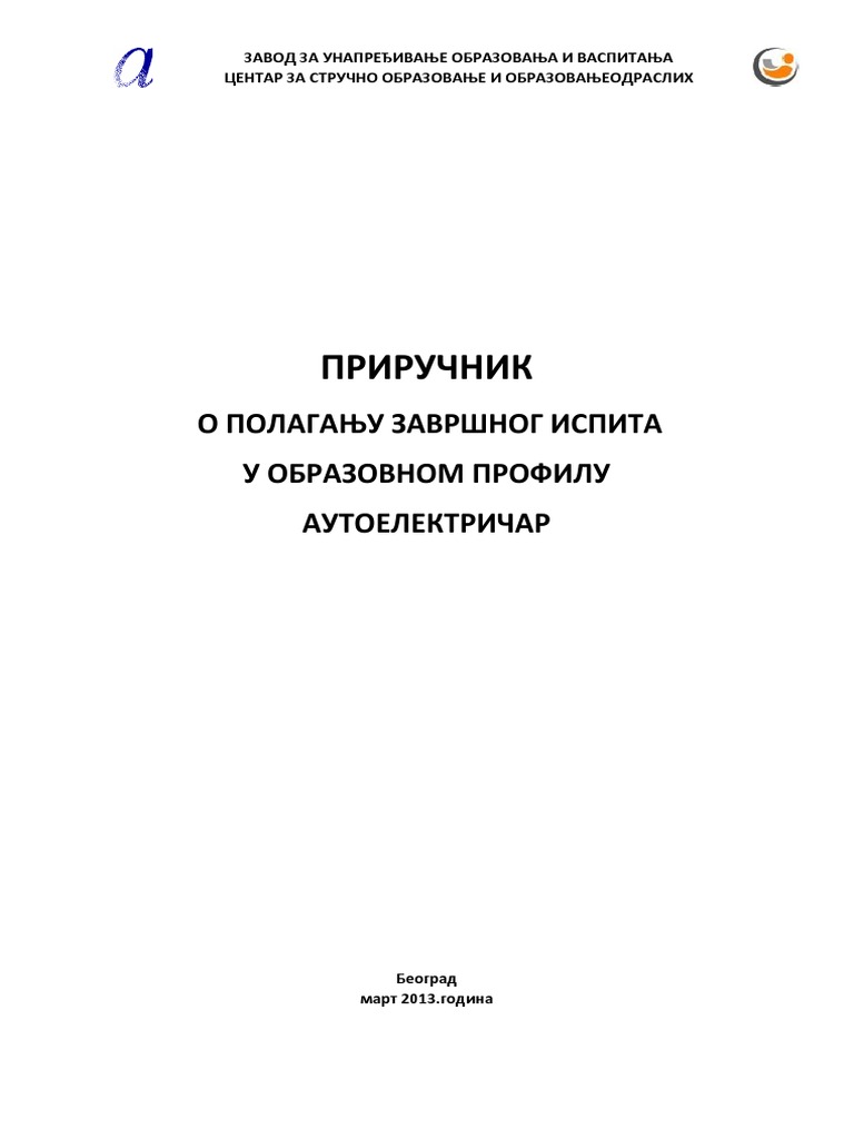 Autoelektricar PDF | PDF