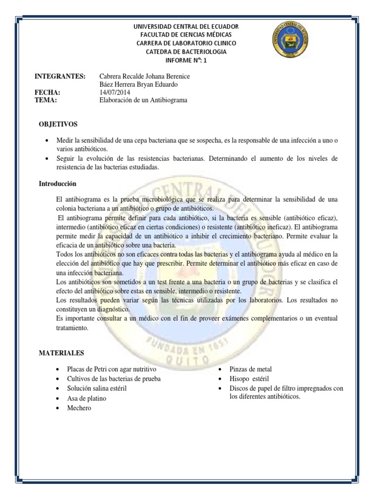 Anti Bio Grama | PDF | Antibióticos | Resistencia antimicrobiana