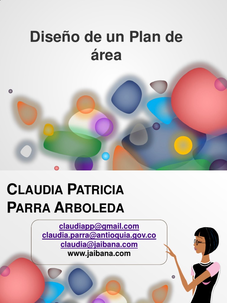 Diseño De Un Plan De área Pdf Plan De Estudios Evaluación