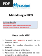 Pregunta Clínica y Estrategia PICOT | PDF | Evidencia basada en ...