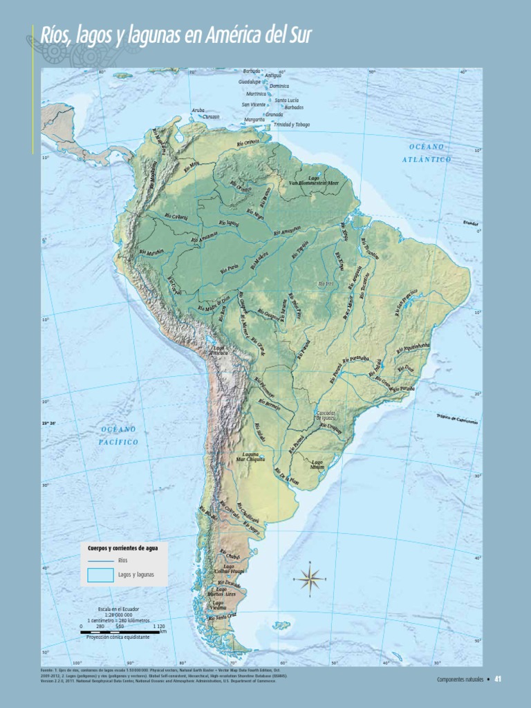 Rios, Lagos y Lagunas en America Del Sur | Naturaleza