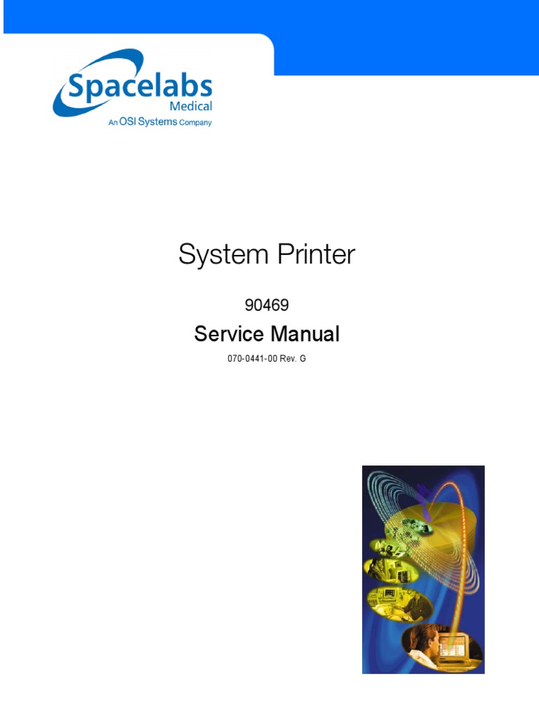 System Printer: Service Manual | PDF | Electrical Connector | Bleach