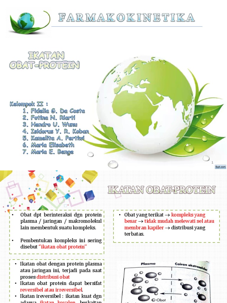 Ikatan Obat Protein | PDF