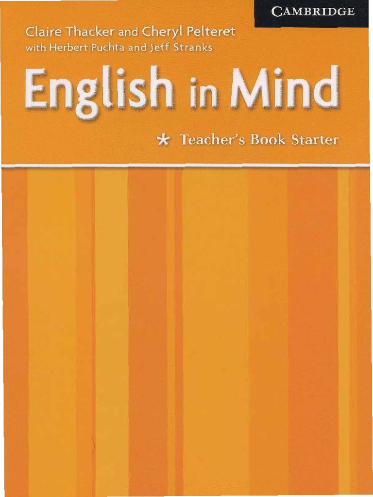English in Mind Starter Teacher 39 S Book | PDF