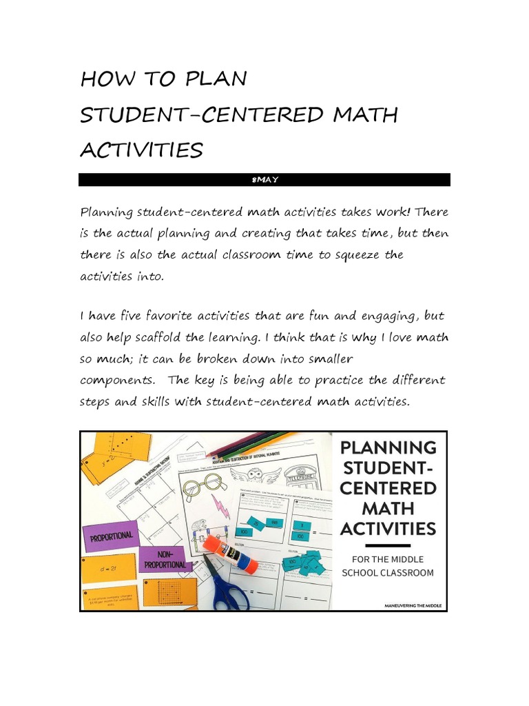How To Plan Student PBL | PDF | Project Based Learning | Education Theory