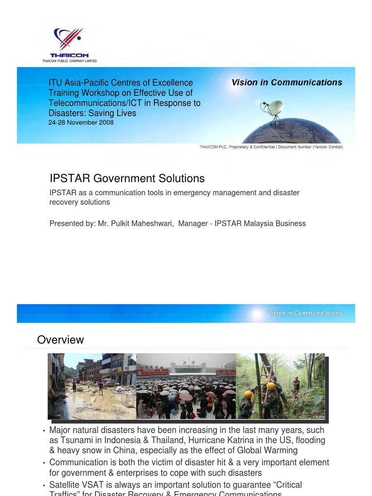 IPSTAR Government Solutions | PDF | Telecommunication | Voice Over Ip