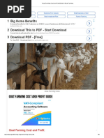Goat Housing PDF | PDF